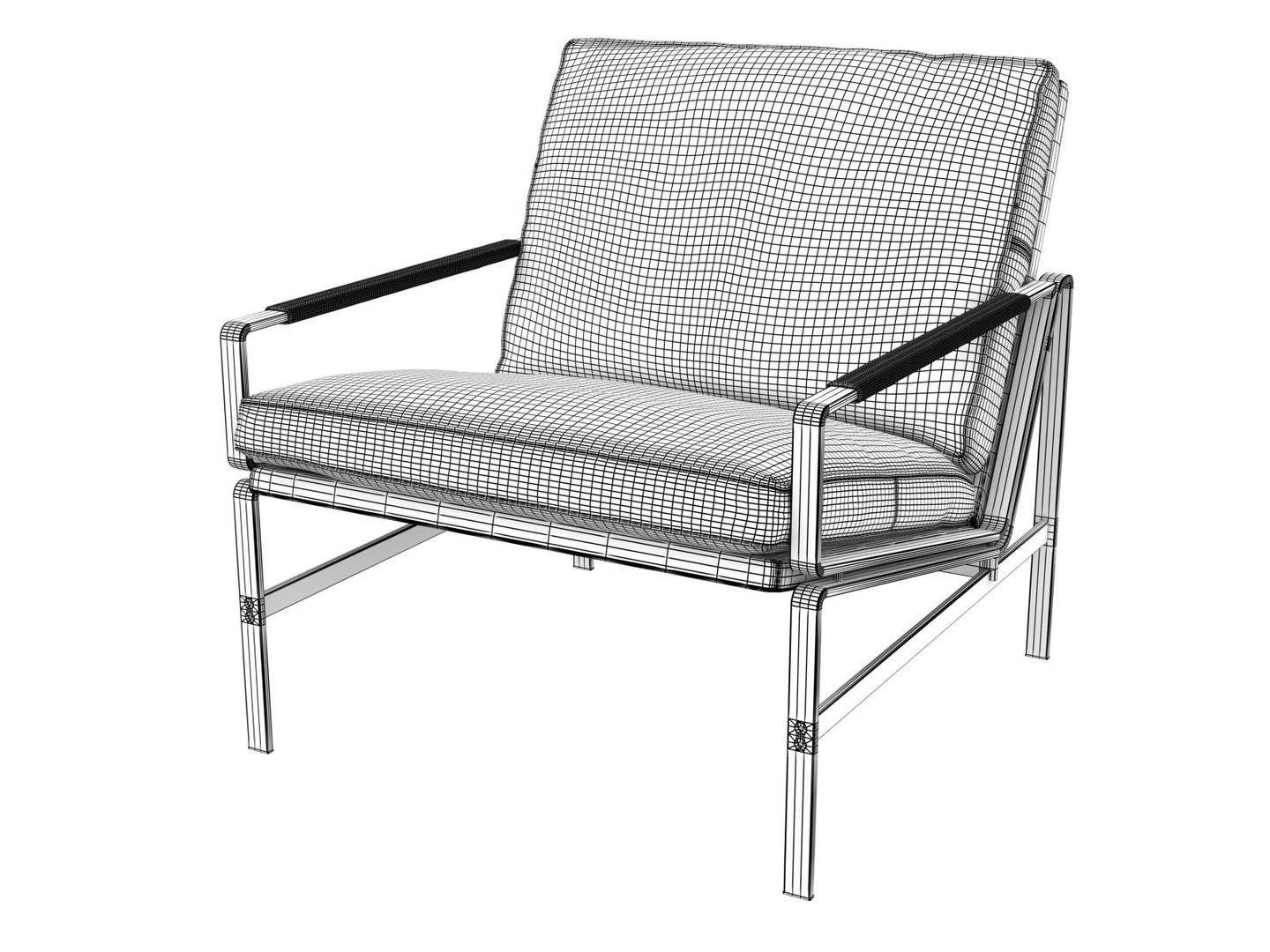 Fk 6720 Easy Chair Model - TurboSquid 1161914