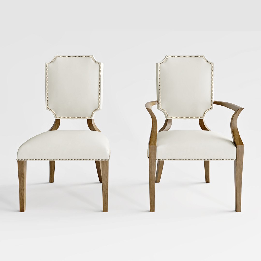 3D Model Bernhard Soho Luxe Arm Chair - TurboSquid 1178455