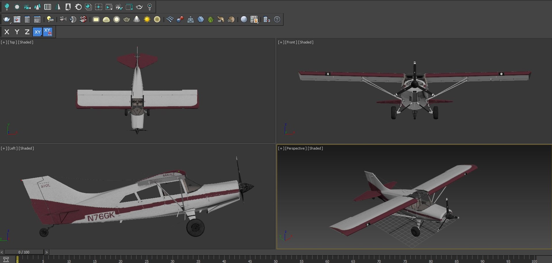 3D Maule Aircraft model - TurboSquid 1768150