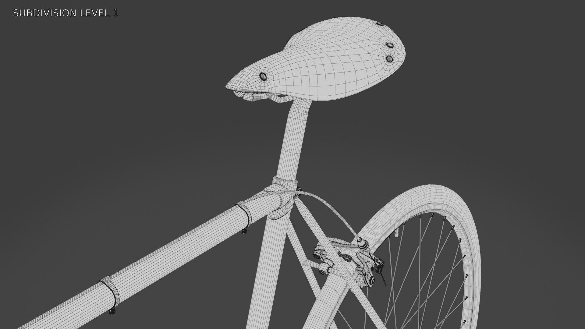 Sports Roadster Bicycle 3D - TurboSquid 2049249