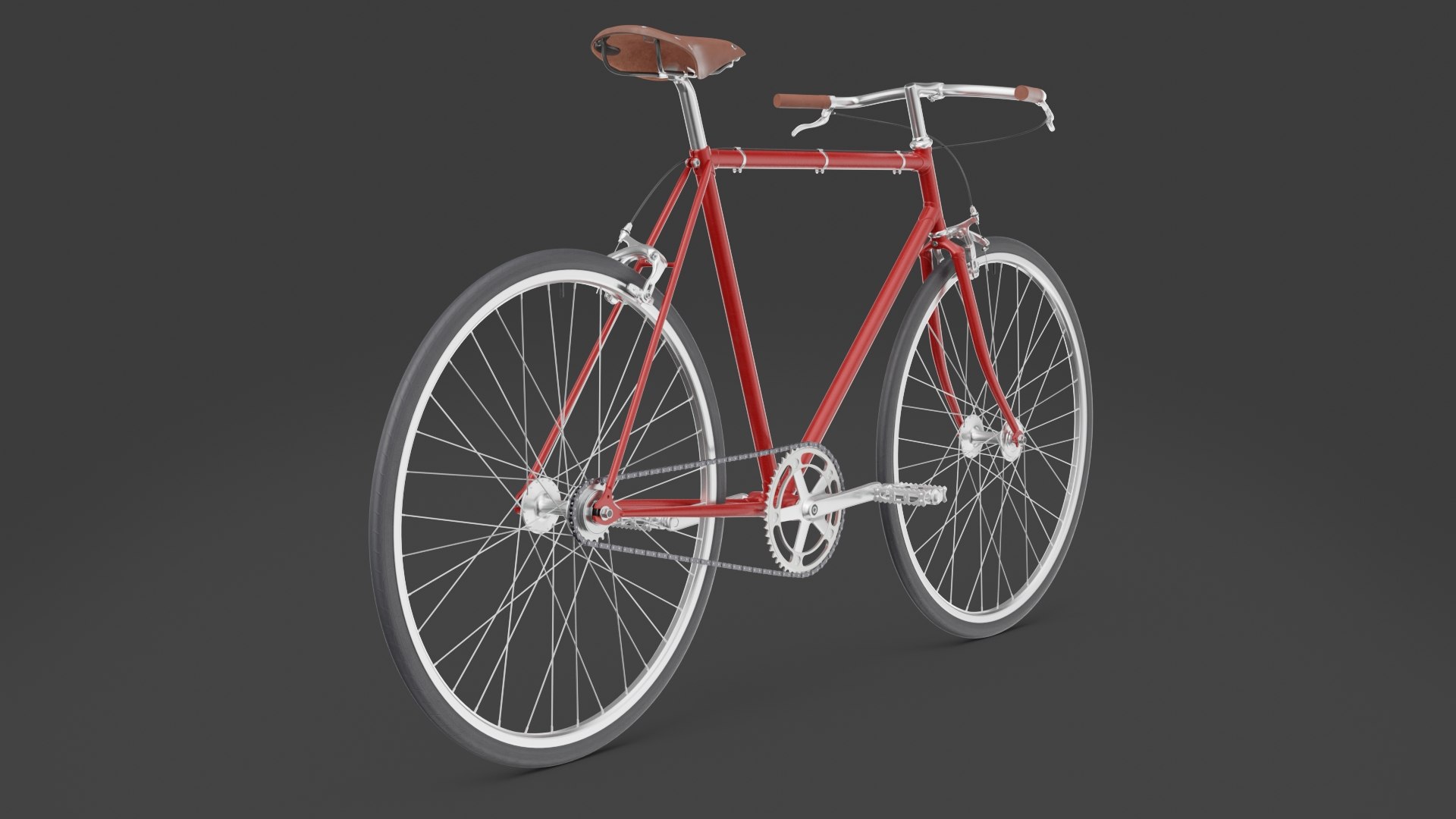 Sports Roadster Bicycle 3D - TurboSquid 2049249