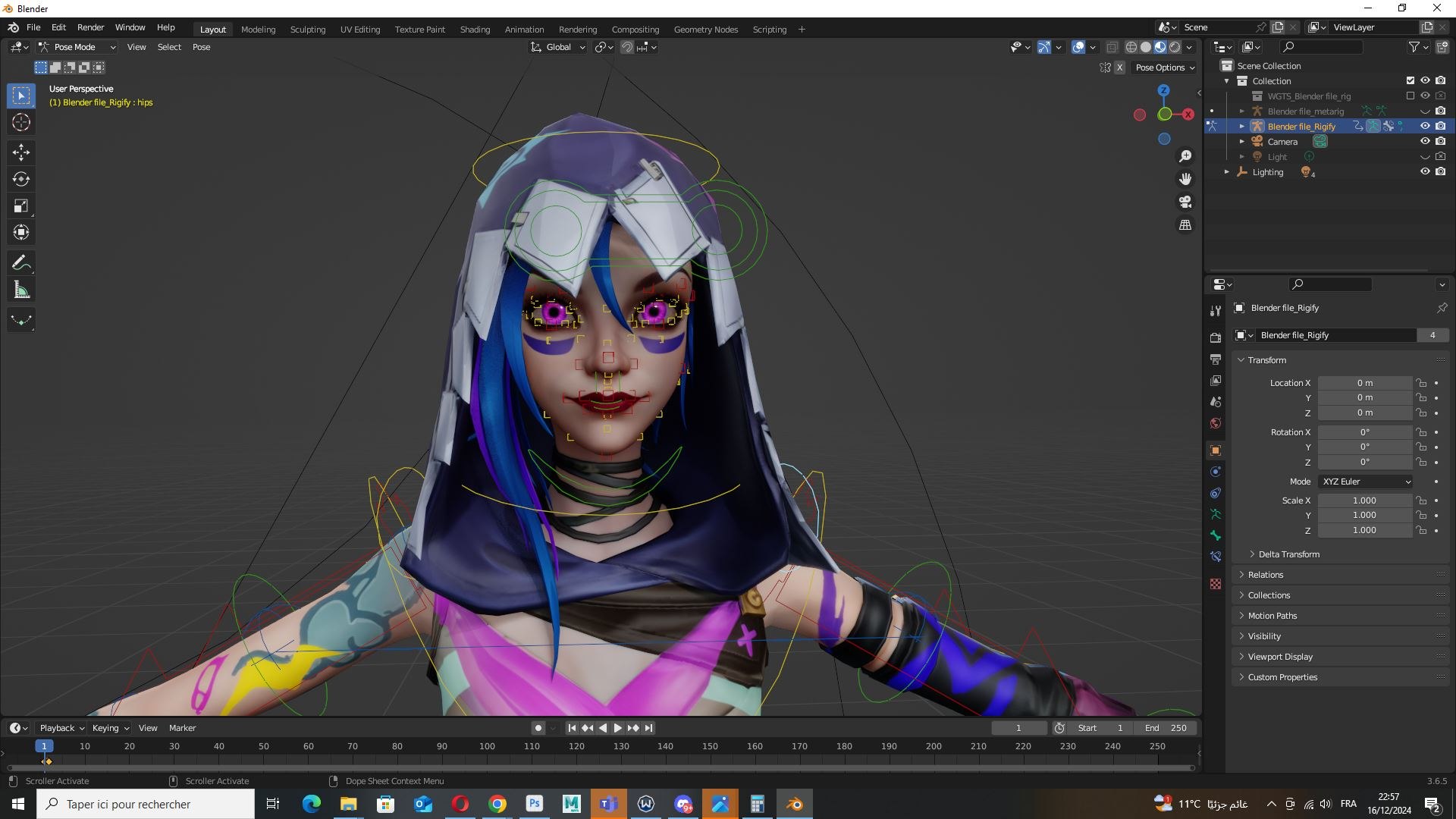 Arcane Prodigy Jinx 3D Model - TurboSquid 2325473