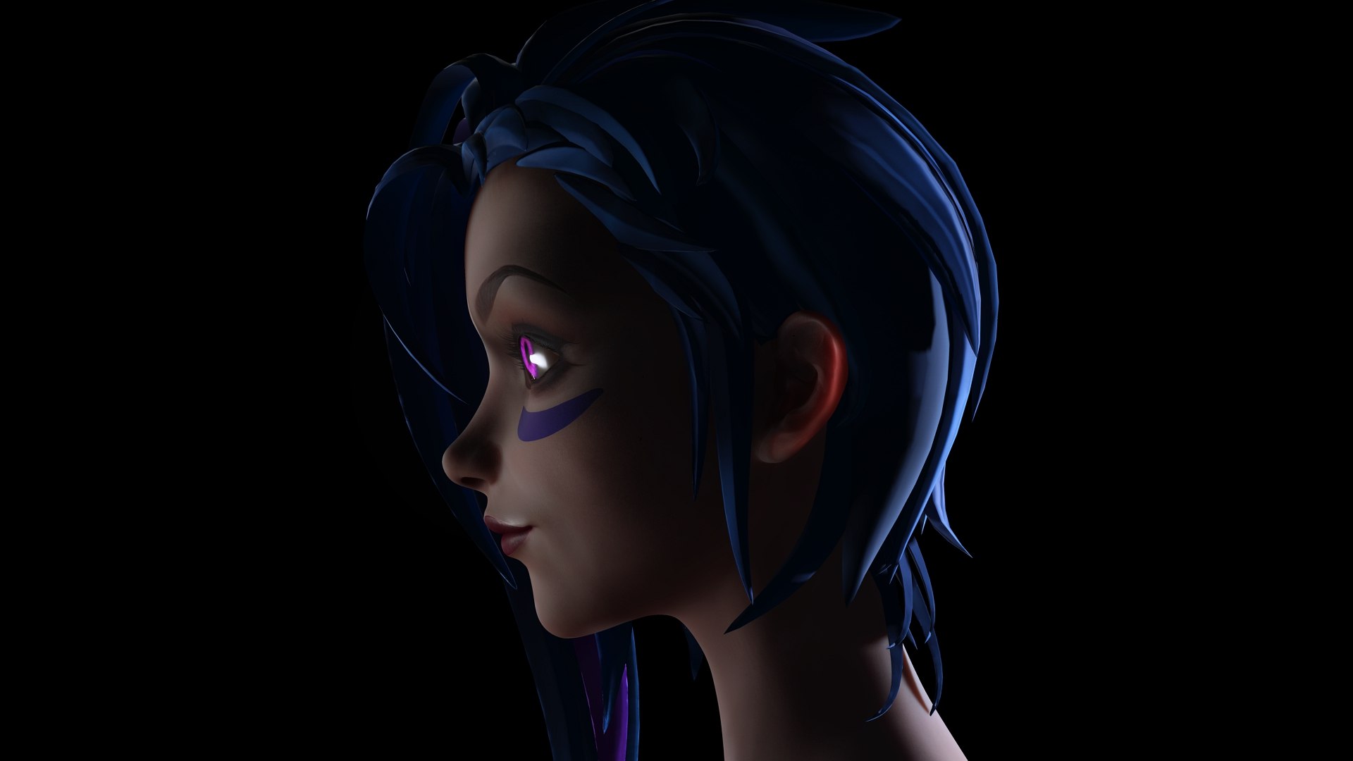 Arcane Prodigy Jinx 3D Model - TurboSquid 2325473