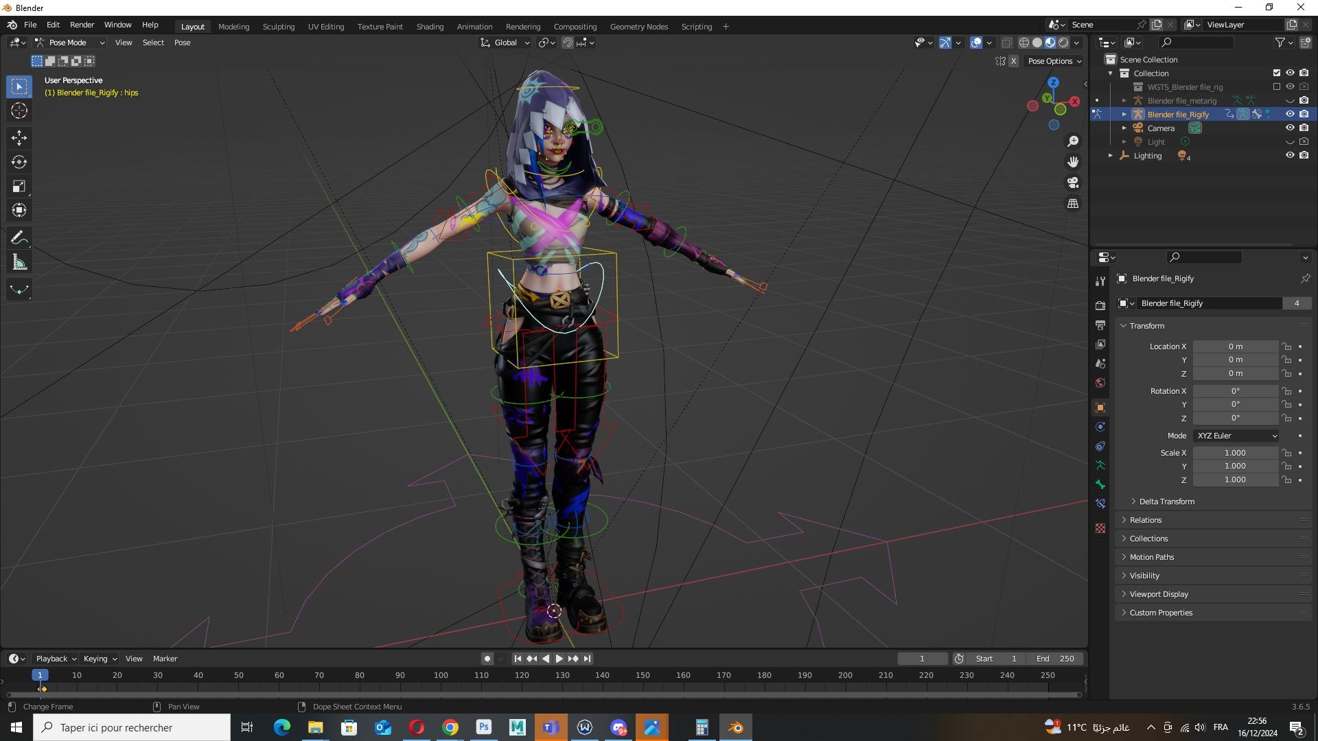 Arcane Prodigy Jinx 3D Model - TurboSquid 2325473