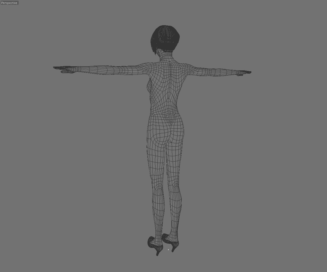 Abby Female Character C4d