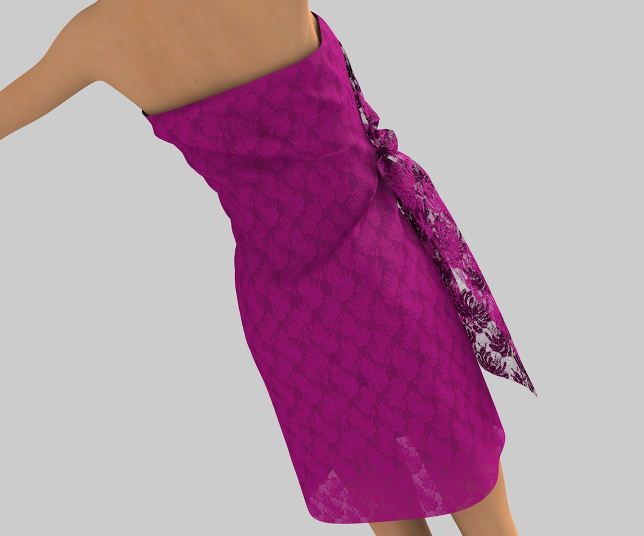 Abby Female Character C4d