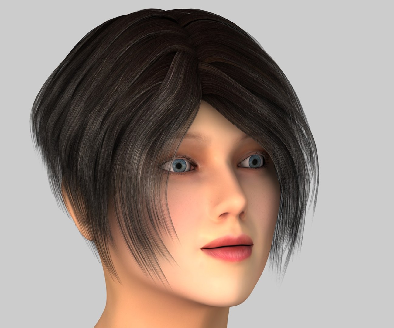 Abby Female Character C4d