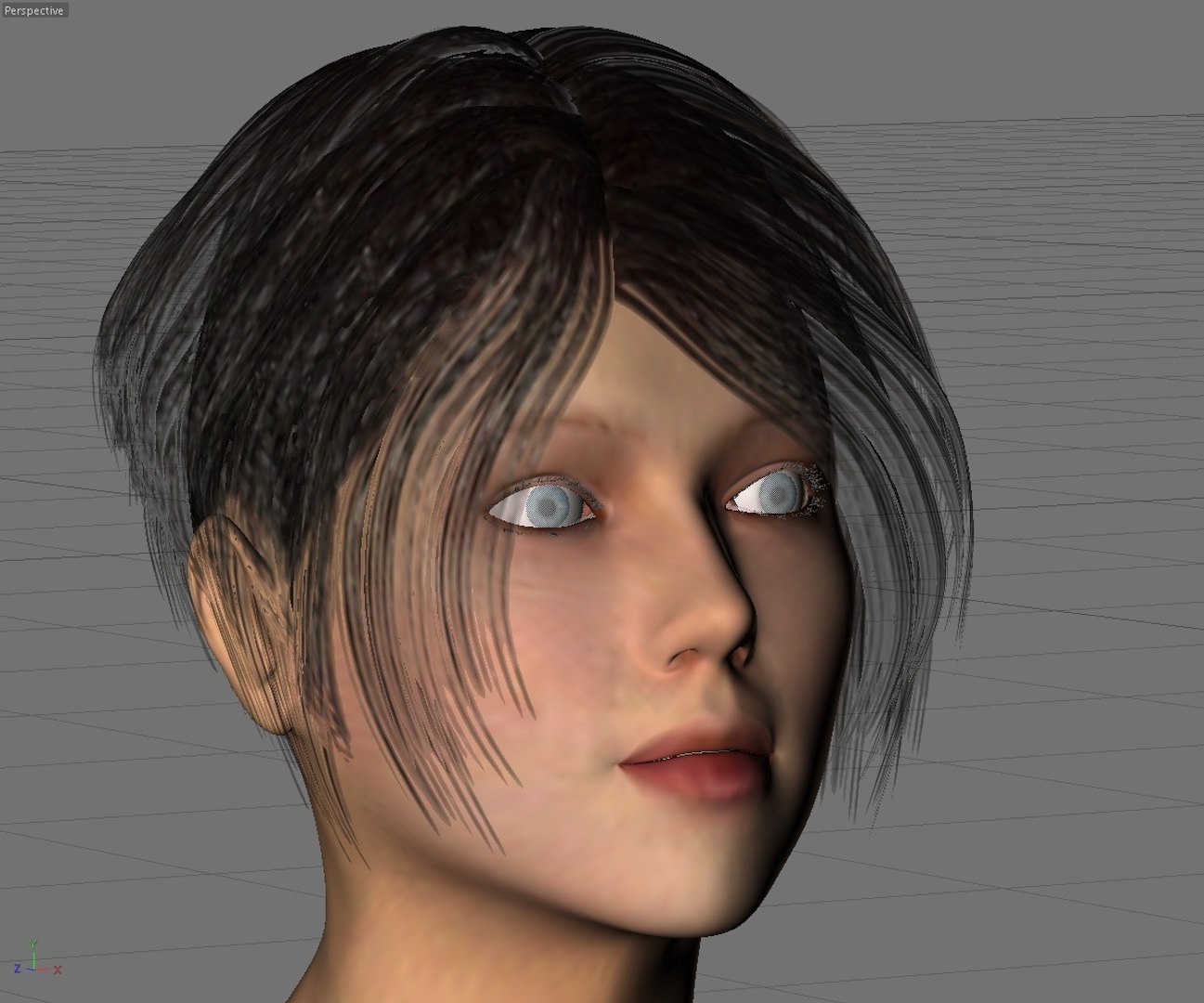 Abby Female Character C4d