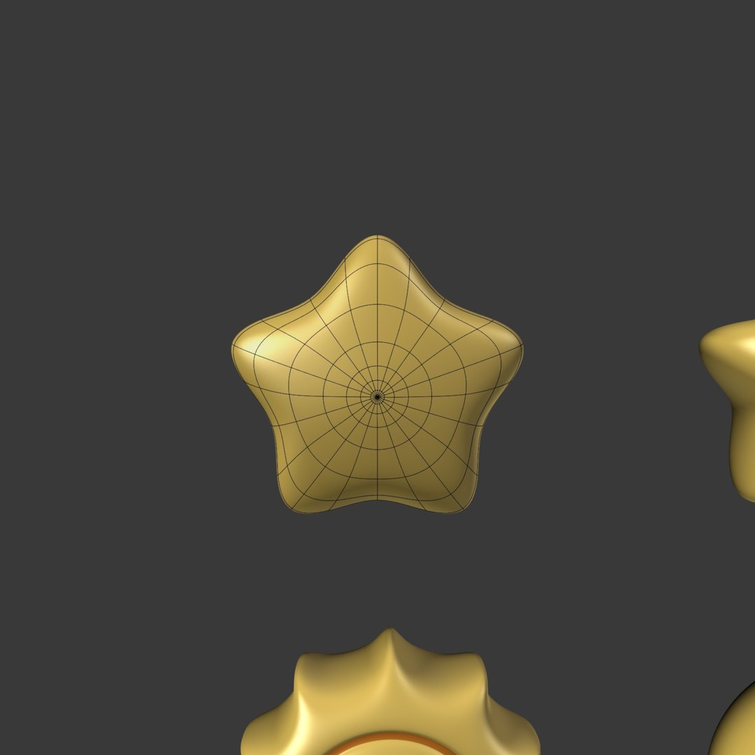 Cartoon Stars Pack 3D model - TurboSquid 1790951