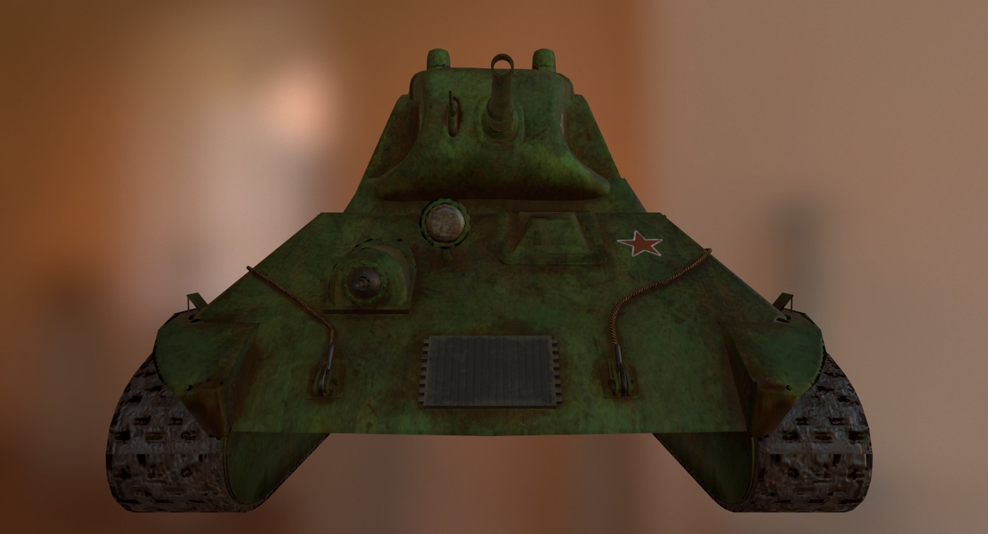 3D Tank A-20 - TurboSquid 1213339