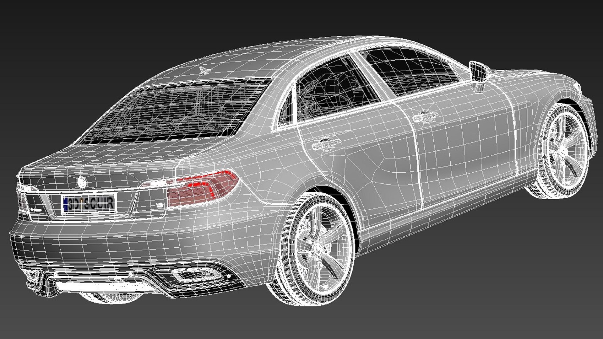 3D Generic Sedan mid-class 2015 - TurboSquid 2054612