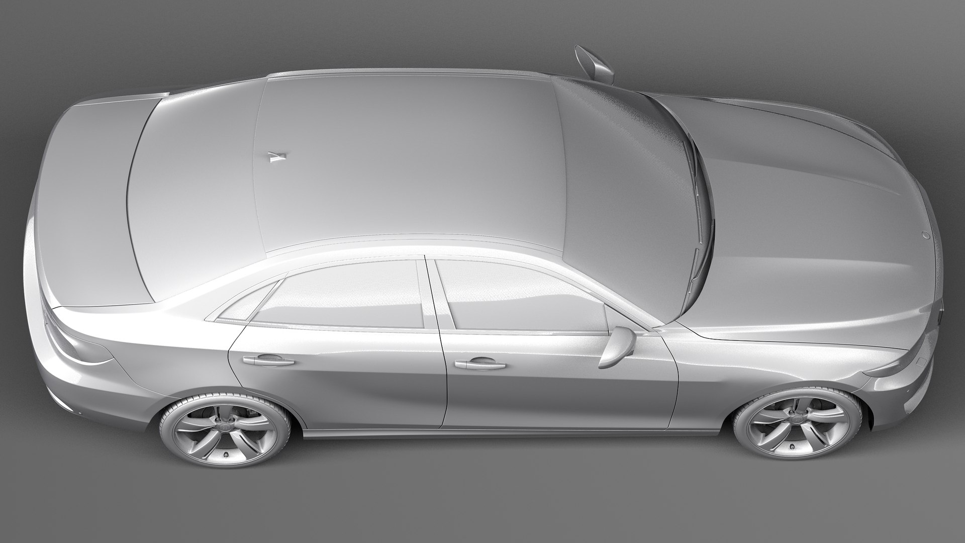 3D Generic Sedan mid-class 2015 - TurboSquid 2054612