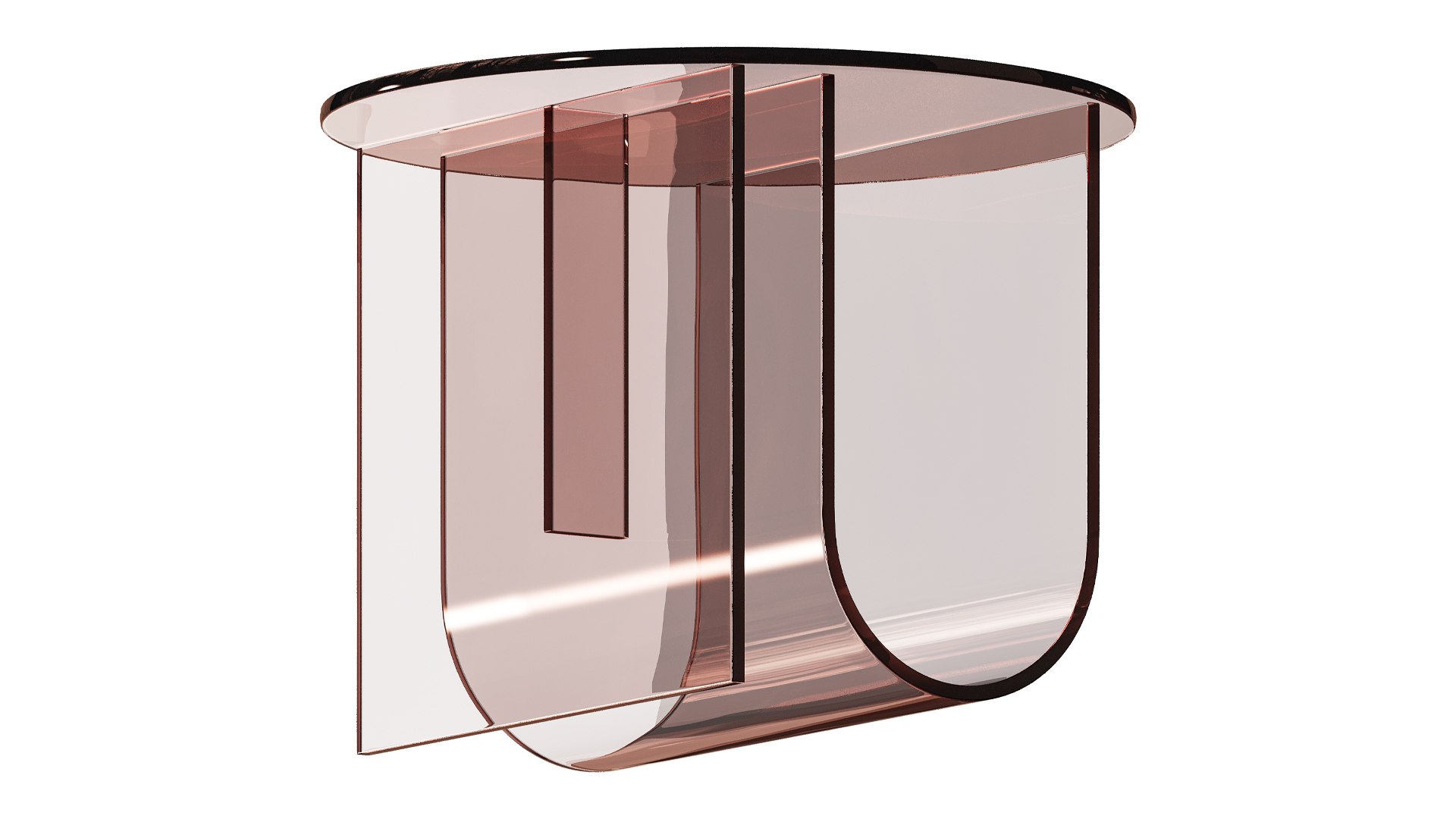 Living Room Acrylic Side Table 3D Model - TurboSquid 2387667
