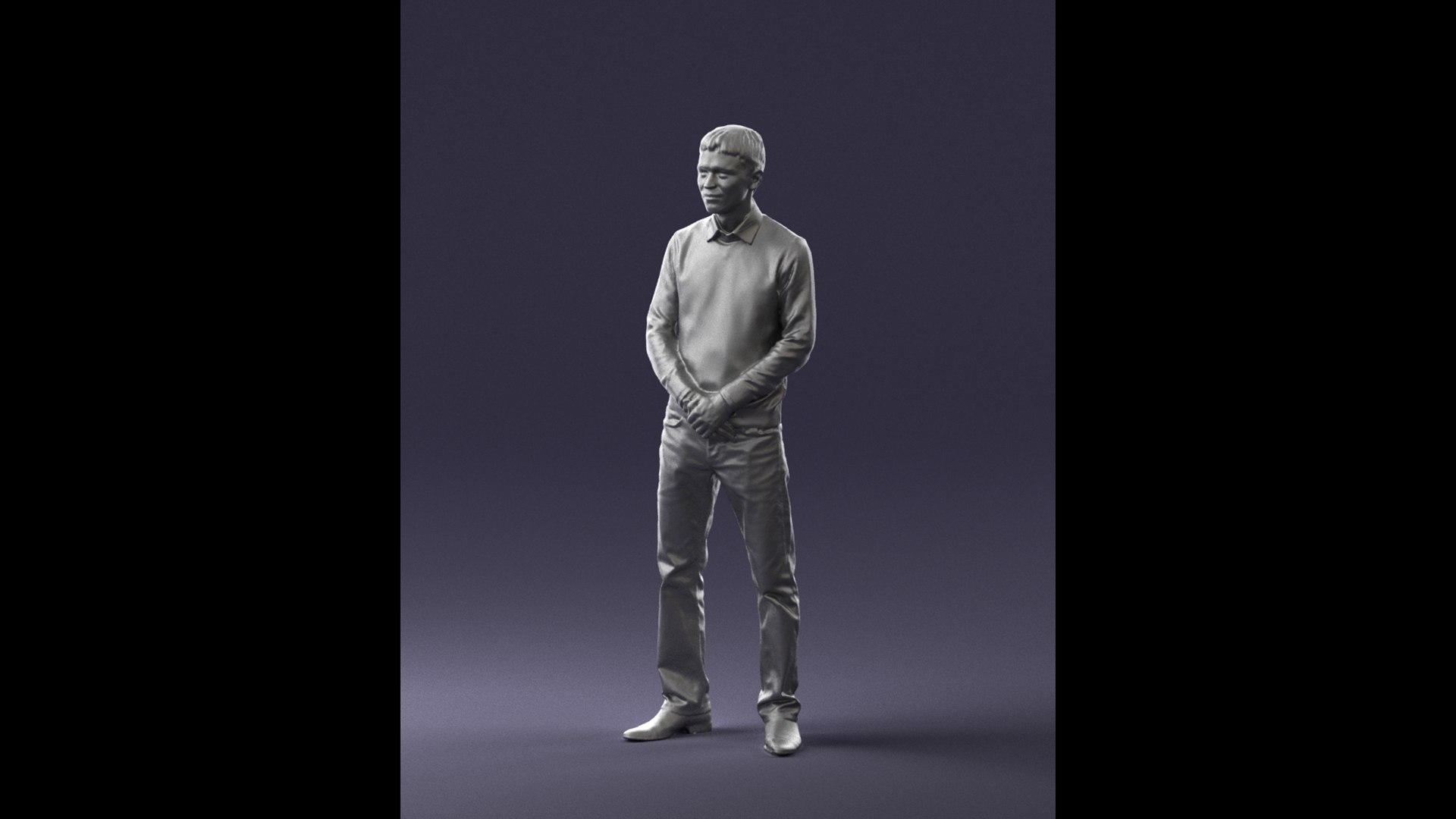 Scanned realistic human 3D model - TurboSquid 1701435