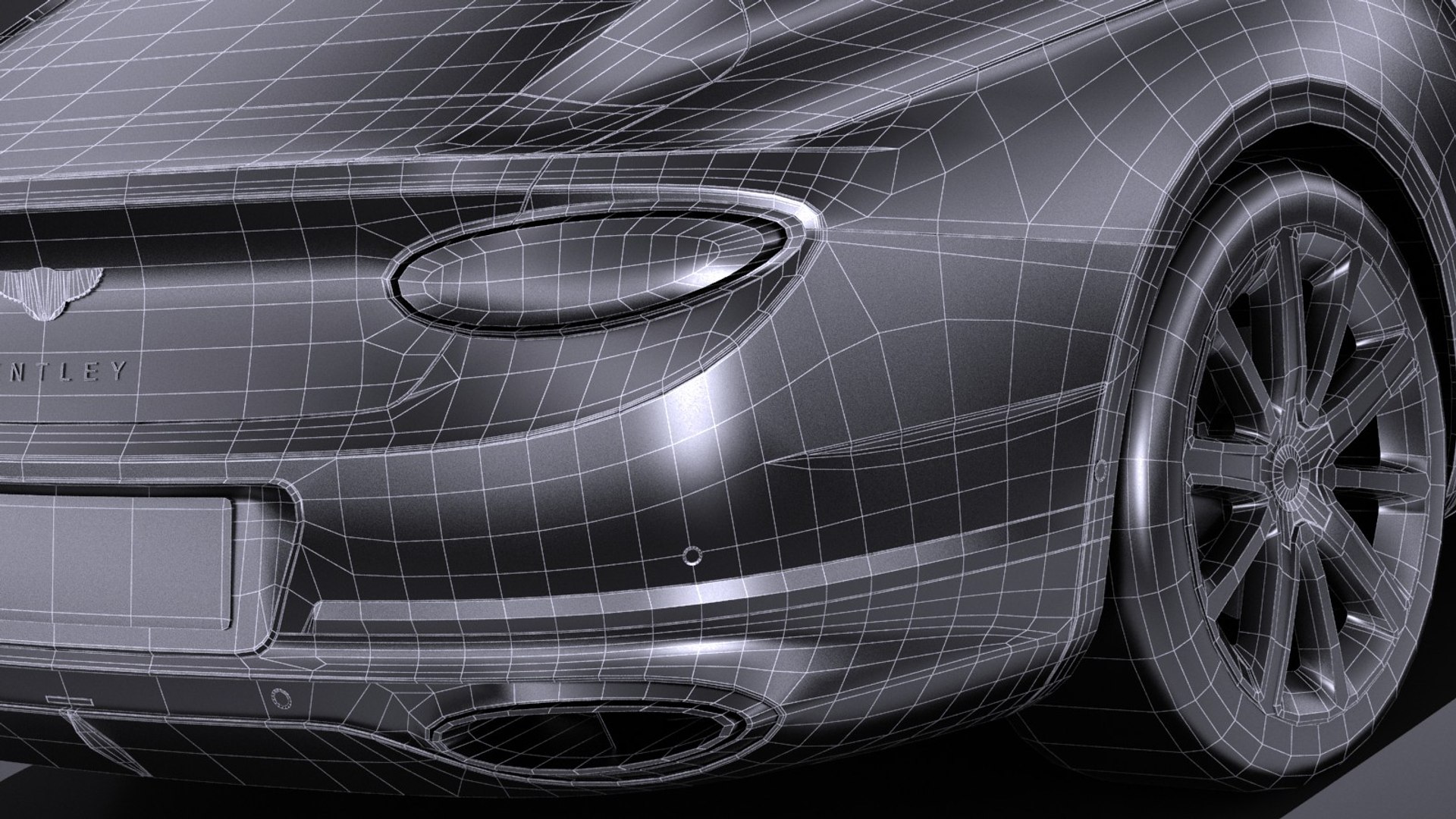 Bentley Continental Gt 3D Model - TurboSquid 1248770