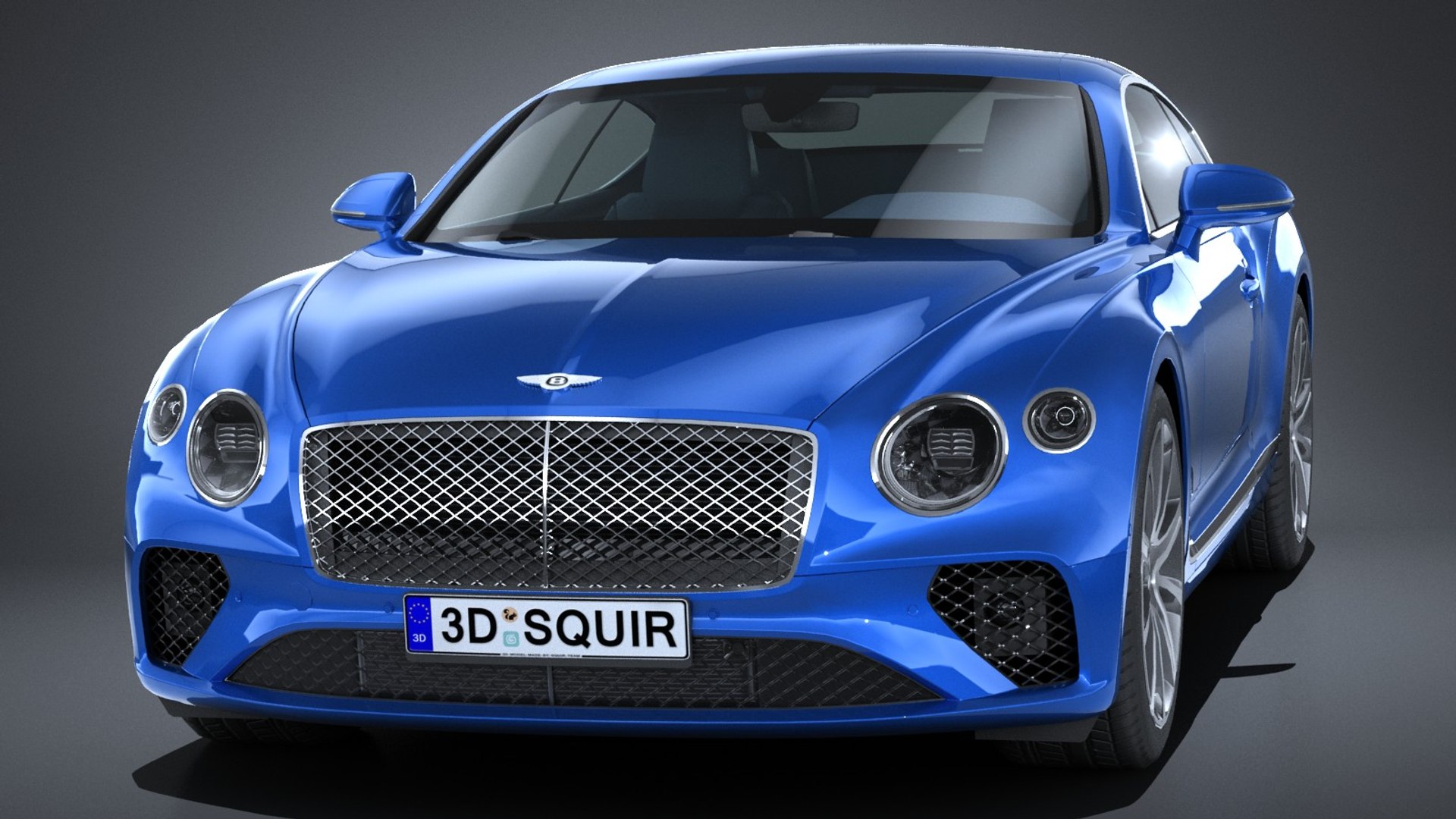 Bentley Continental Gt 3D Model - TurboSquid 1248770