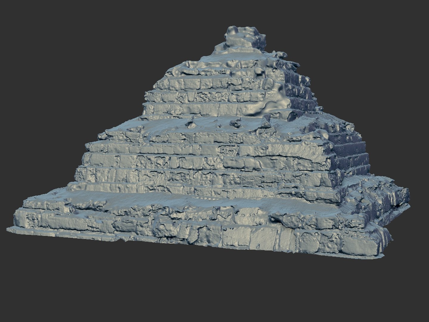 The Little Pyramid Of Giza Scan Ultra HD 16K 3D Model - TurboSquid 2031024