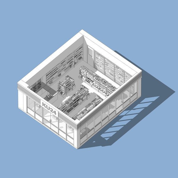 Retail Store SketchUp Models for Download | TurboSquid