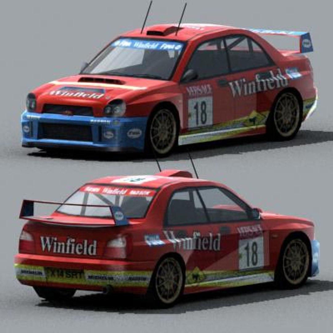 Car Prodrive 3d Model