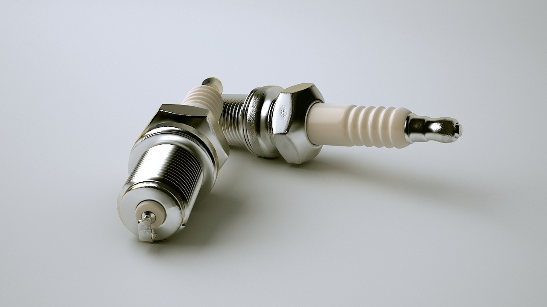 3d Spark Plug Model