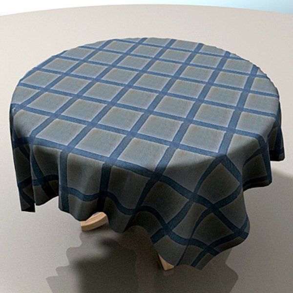 table tablecloth mesa mantel 3d model