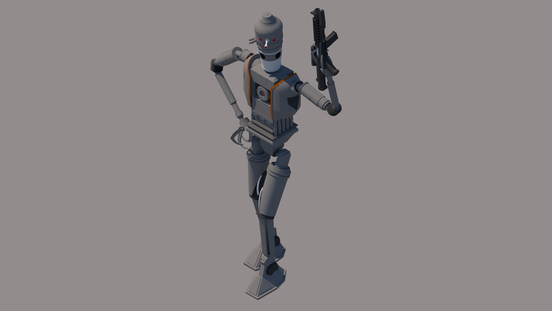 P004 IG11 MANDALORIAN DROID 3D model - TurboSquid 2051240