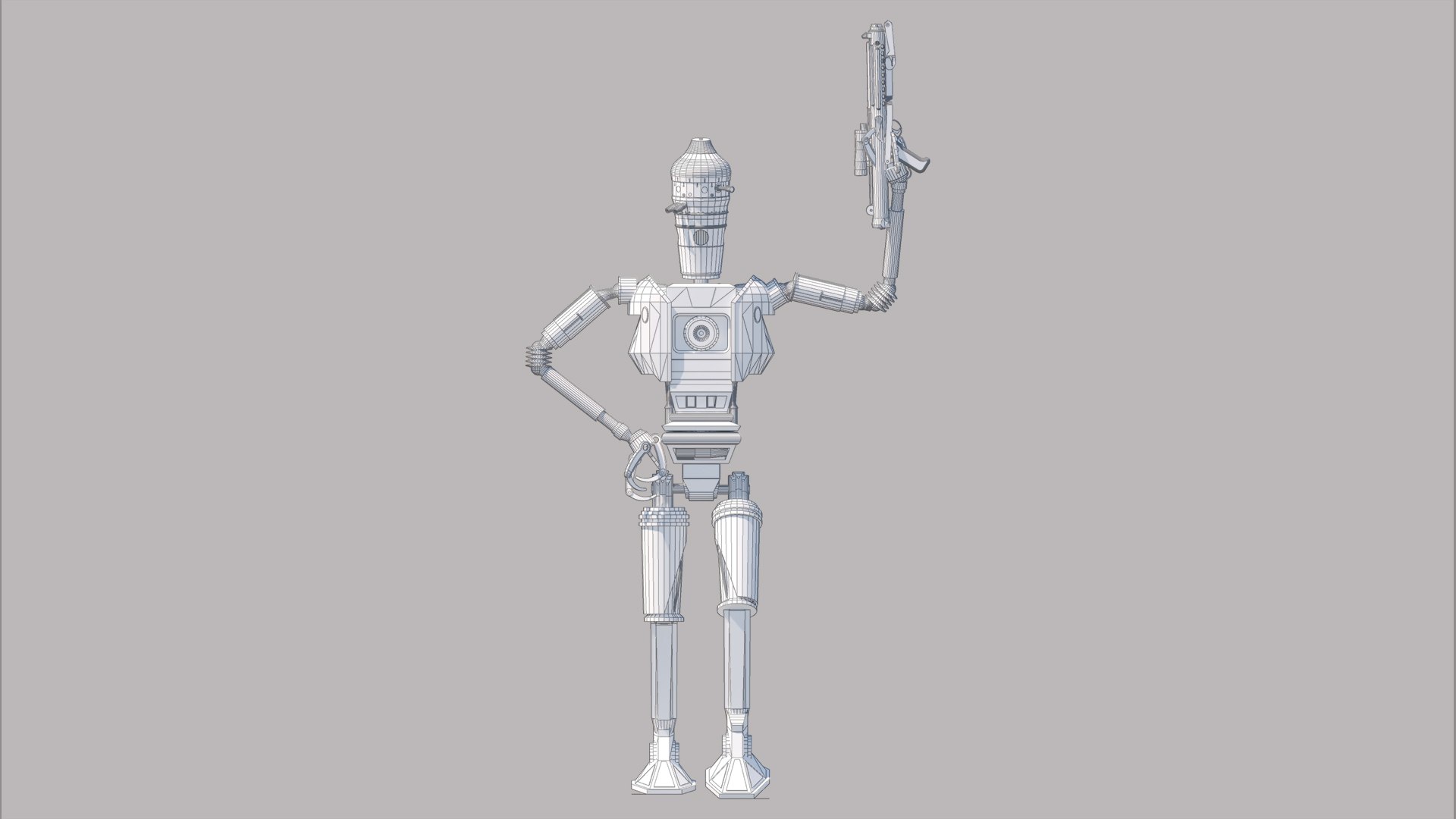 P004 IG11 MANDALORIAN DROID 3D model - TurboSquid 2051240