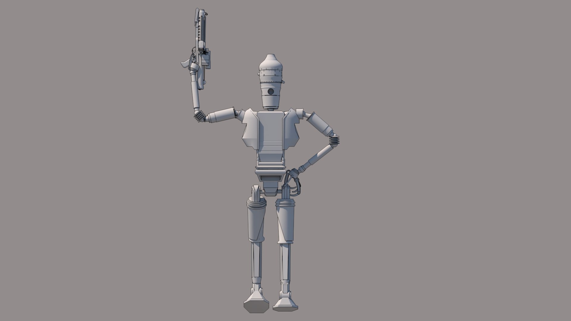 P004 IG11 MANDALORIAN DROID 3D model - TurboSquid 2051240