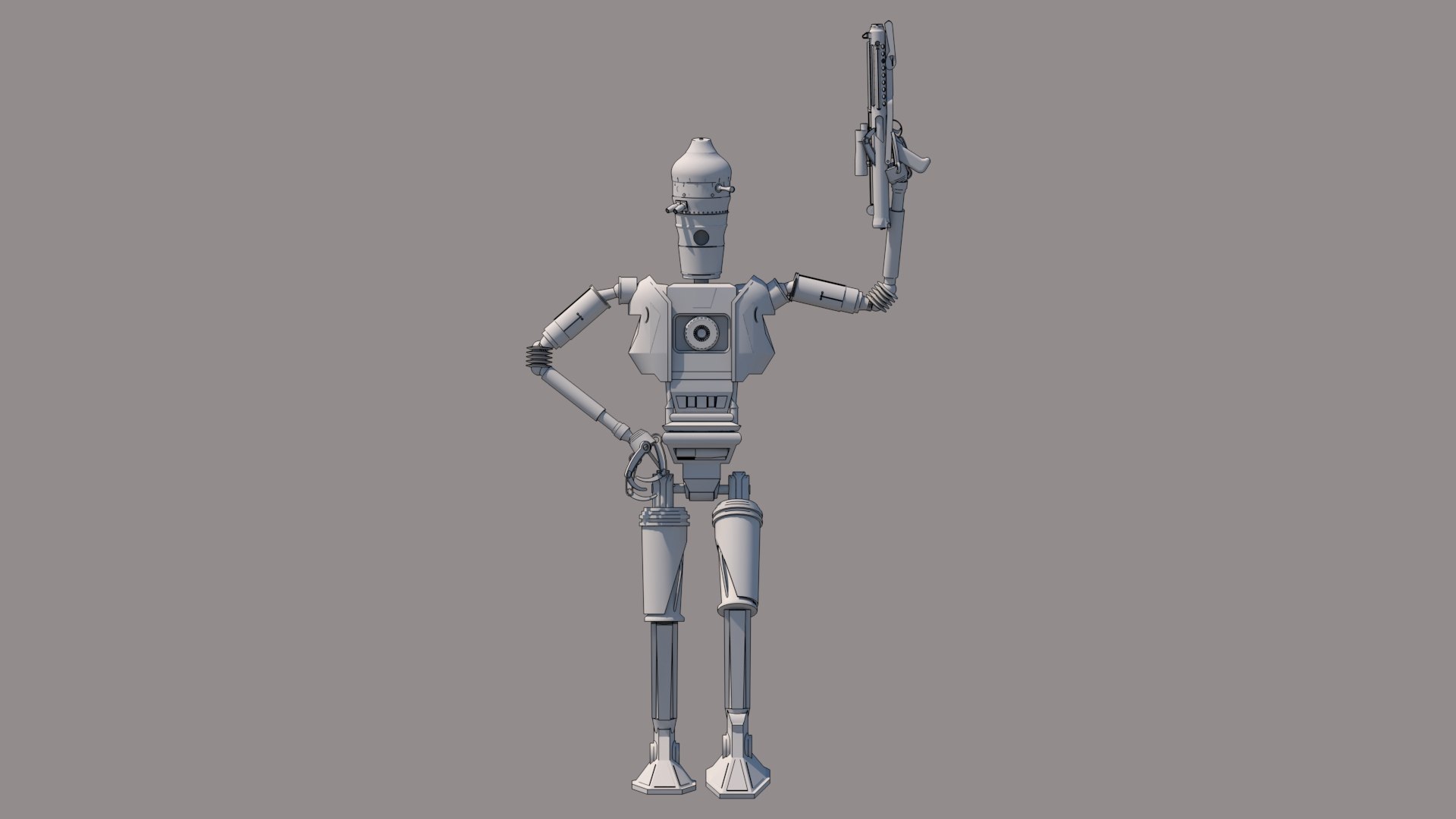 P004 IG11 MANDALORIAN DROID 3D model - TurboSquid 2051240
