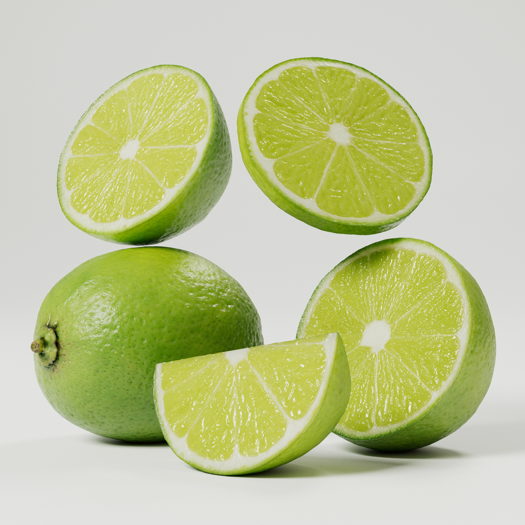 3D Lime - Green - TurboSquid 1873860