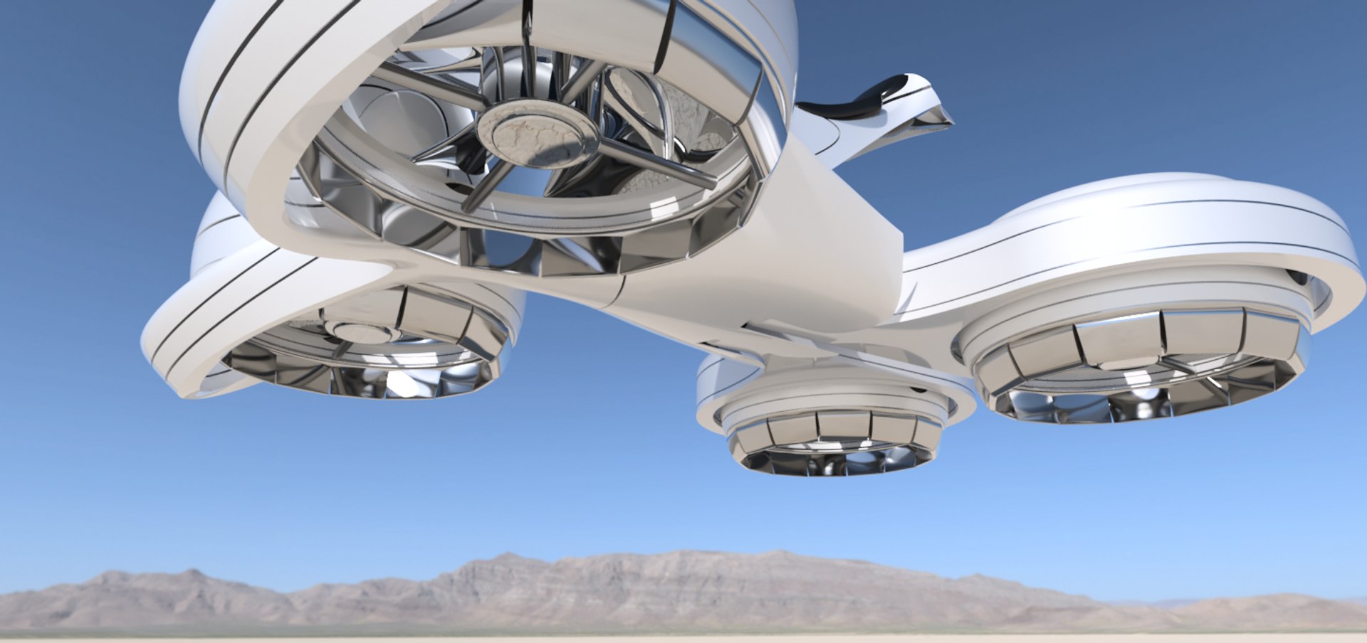 Quadcopter Vehicle 3D Model - TurboSquid 1622341