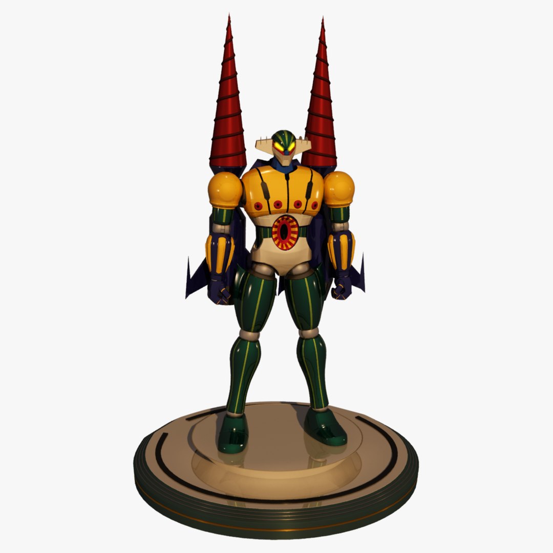 3D KOTETSU JEEG HighPoly 3D Model - TurboSquid 2053875