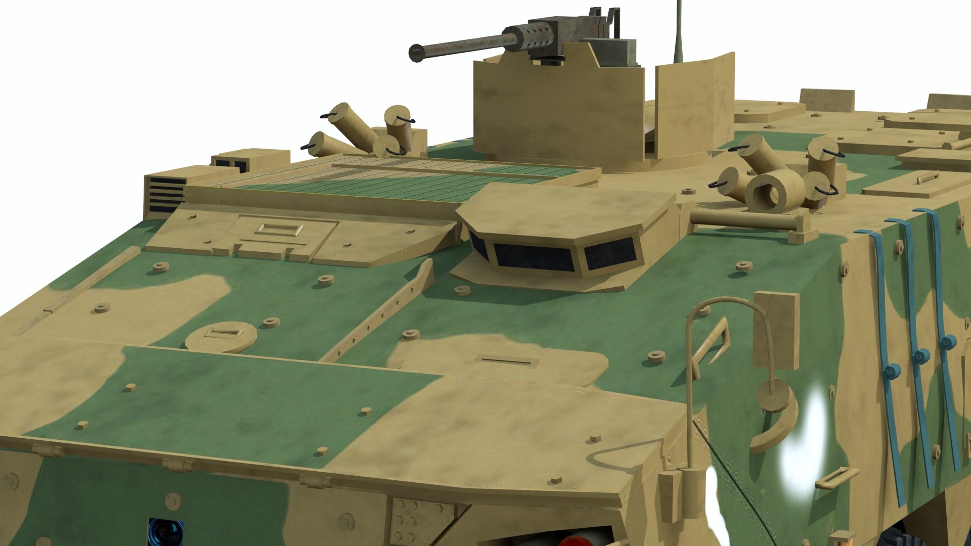 Korean K808 Armored Personnel Carrier 3D - TurboSquid 2462675