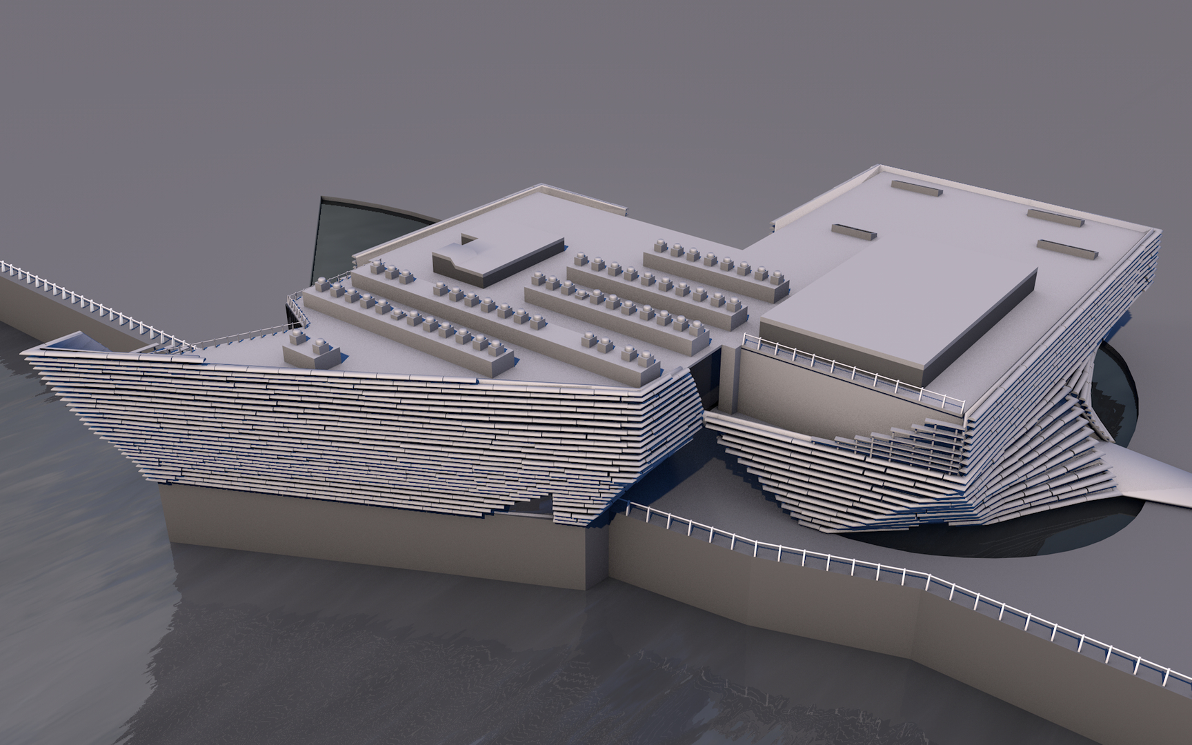 V museum dundee 3D model - TurboSquid 1390282