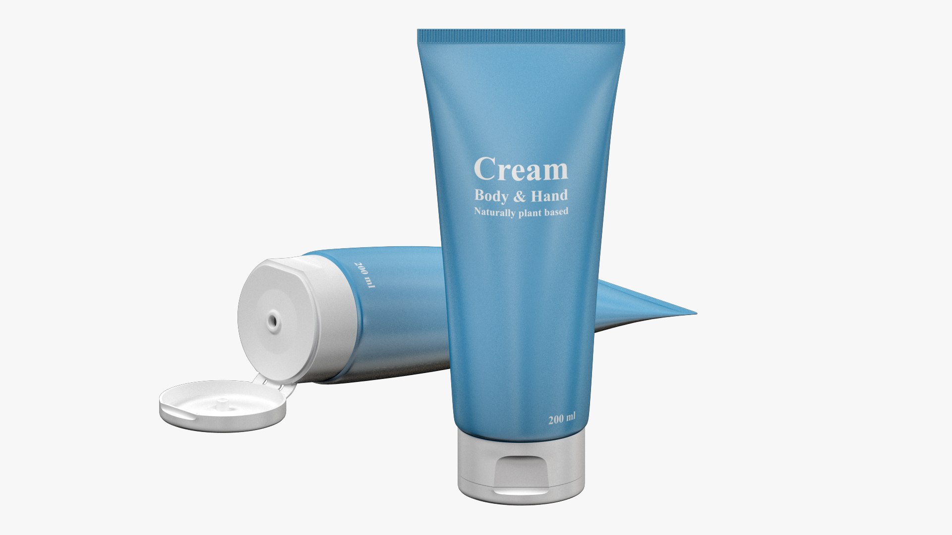 Cream 200ml 3D Model - TurboSquid 1552436