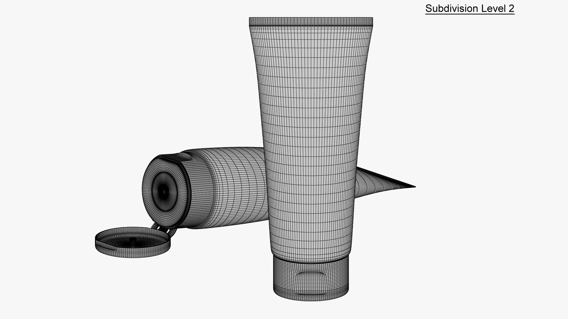 Cream 200ml 3D Model - TurboSquid 1552436
