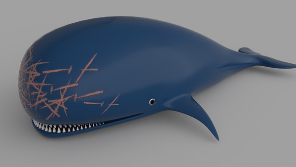modelo 3d Laboon - Ballena de dibujos animados - TurboSquid 1813545