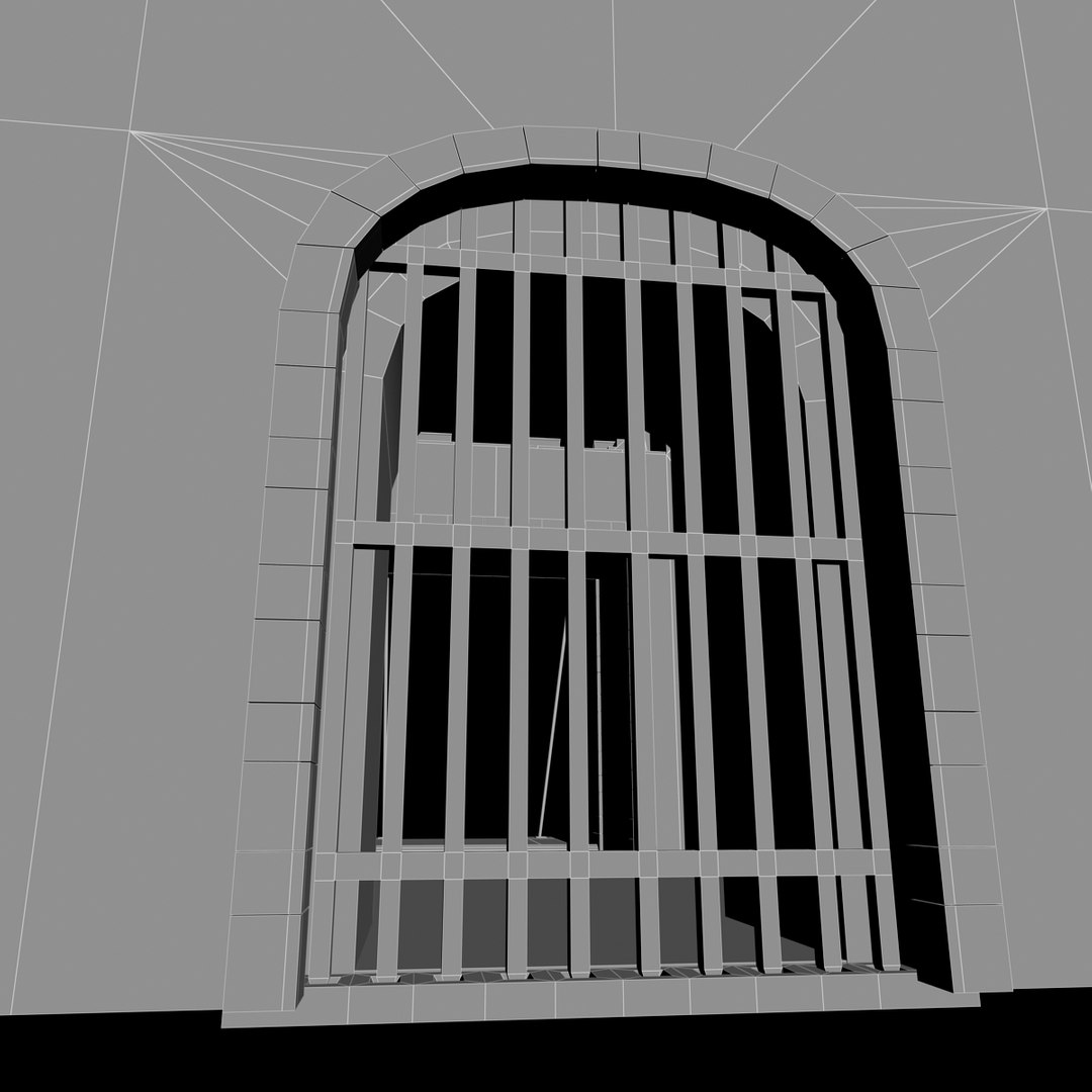 3d Model Realistic Medieval Castle Gate