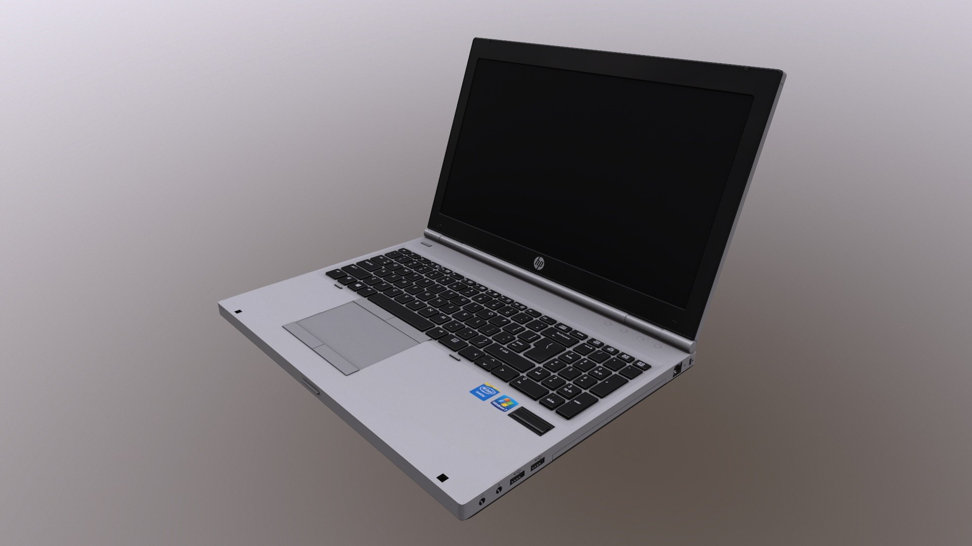 Laptop HP 3D Model - TurboSquid 1928971