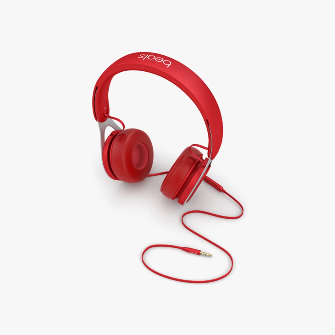 3D Beats EP Red model - TurboSquid 1817768