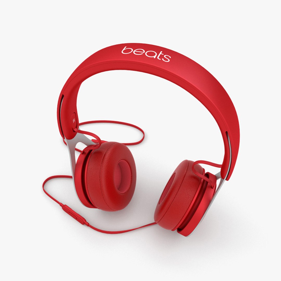 3D Beats EP Red model - TurboSquid 1817768