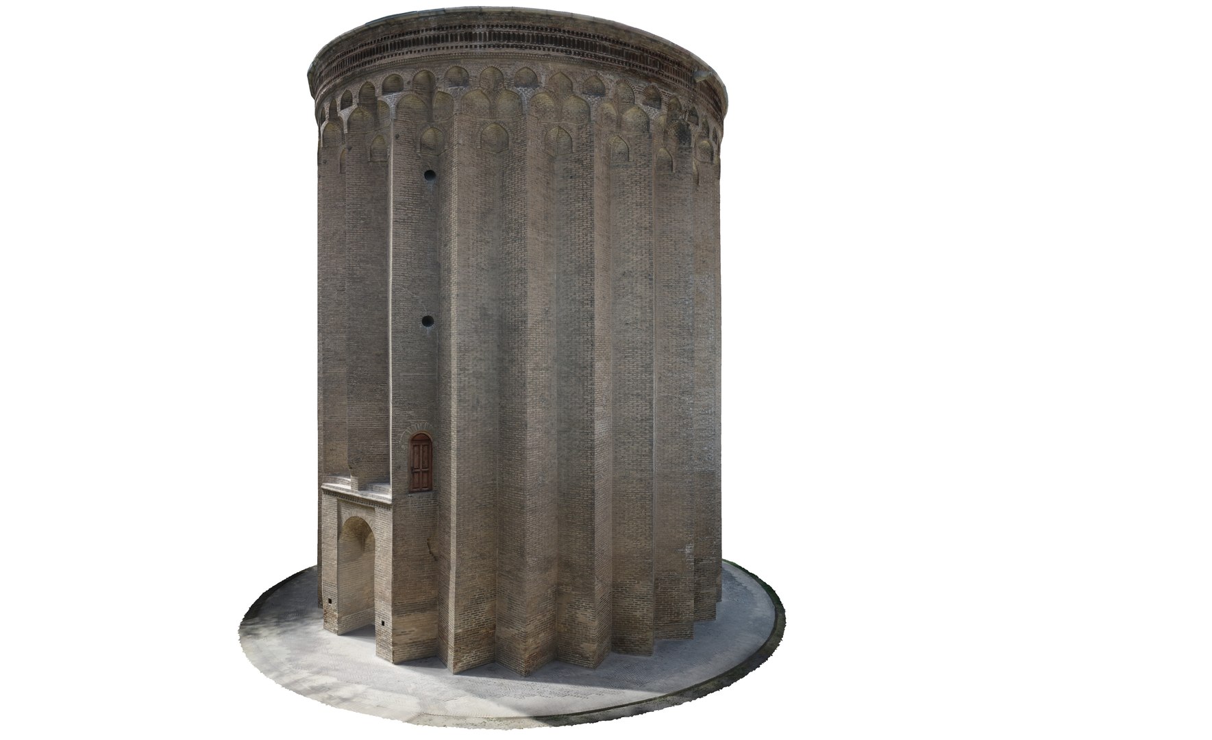 Low-poly High-Resolution Historical Tower 3D Model - TurboSquid 2034105