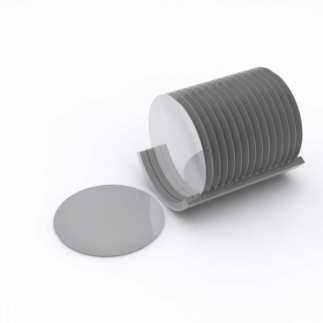 Silicon Semiconductor Wafers Tray 3D Model - TurboSquid 1307989