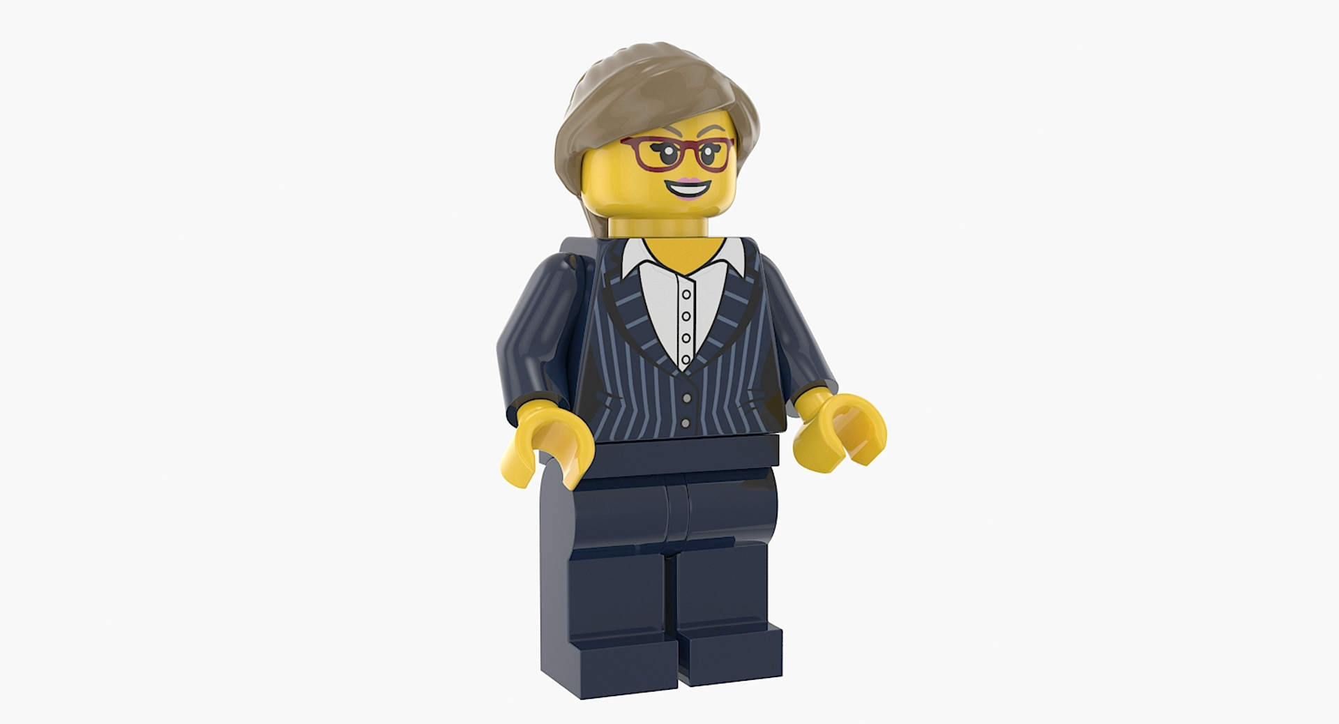 Lego Woman Executive Model - TurboSquid 1364945