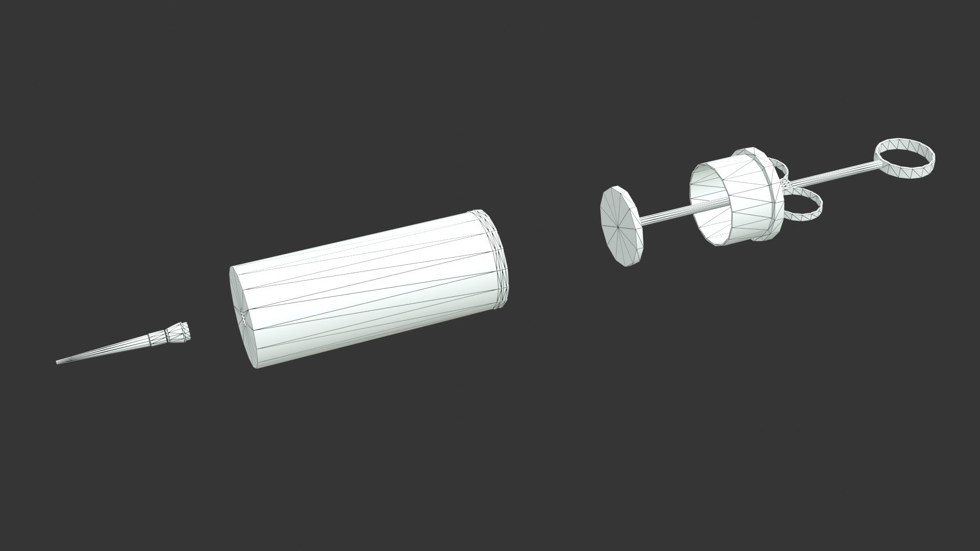 Large Metal Syringe 3D Model - TurboSquid 1906187
