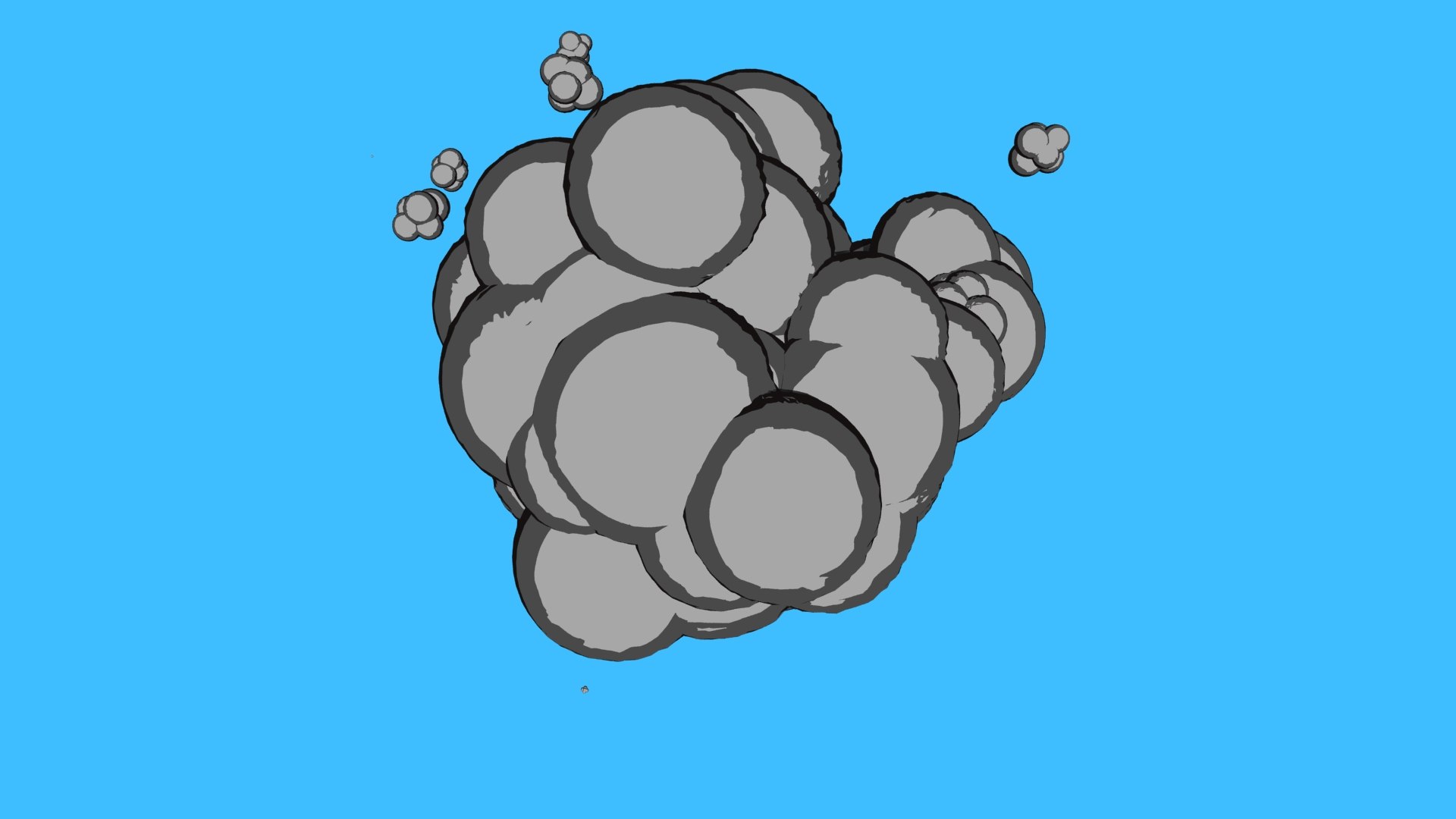 3D Toon Smoke - TurboSquid 1696594