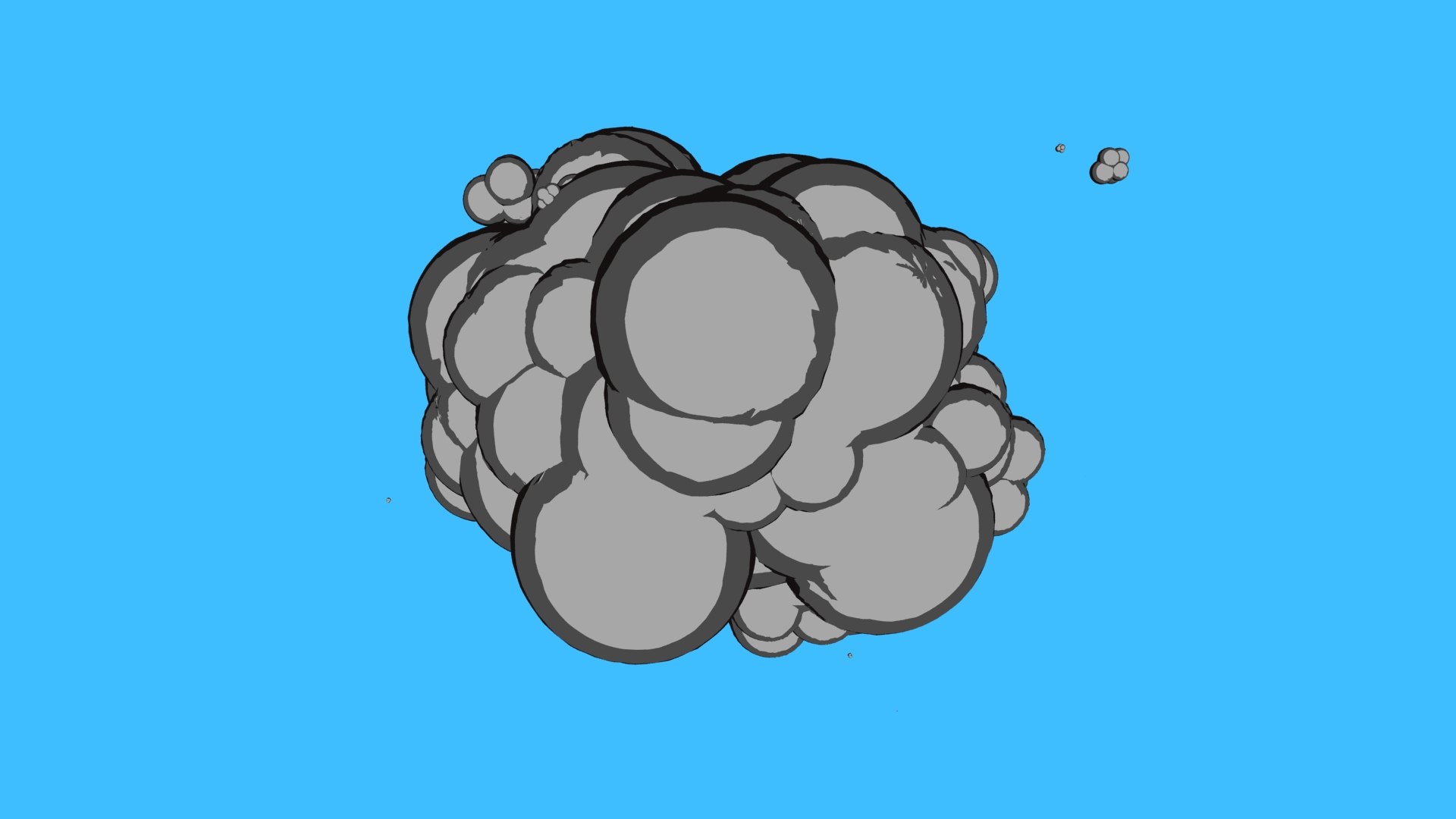 3D Toon Smoke - TurboSquid 1696594