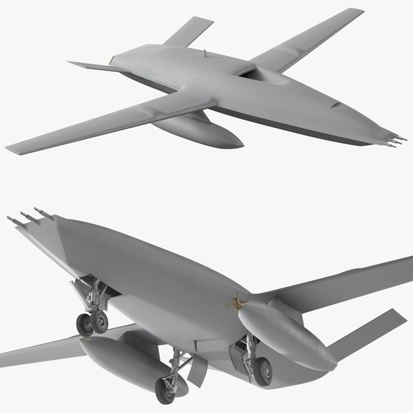 Aerial Refueling Drone Rigged 3D model - TurboSquid 1715325