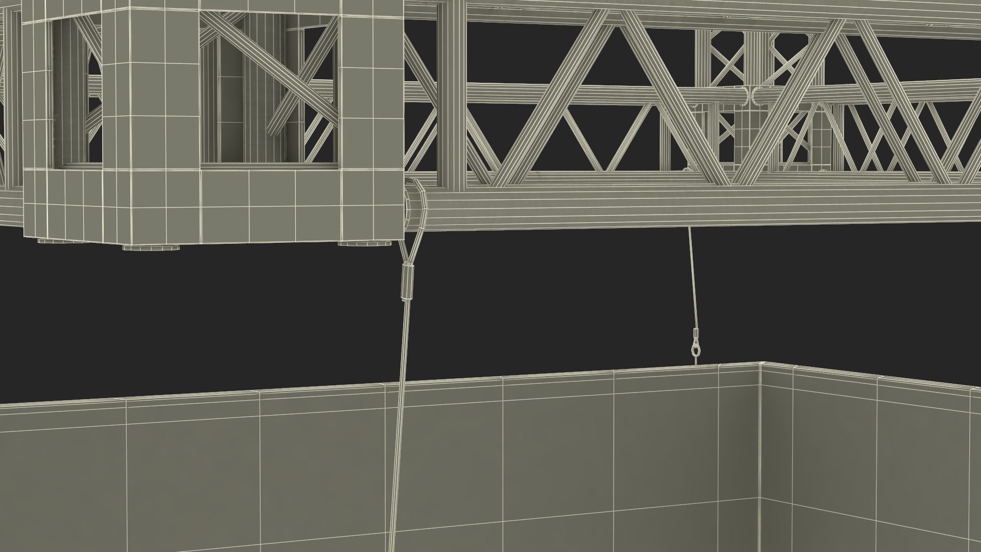 Truss System 3D Model - TurboSquid 2268839
