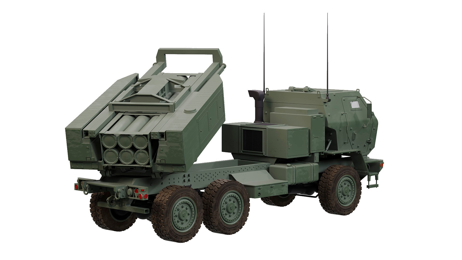 3D MLRS M142 HIMARS Model - TurboSquid 2333332